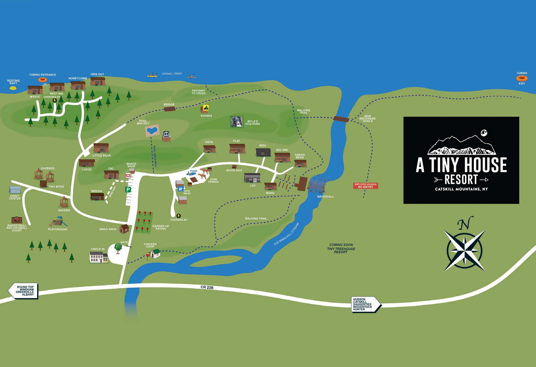 A Tiny House Resort | Catskill Mountains Vacation Resort